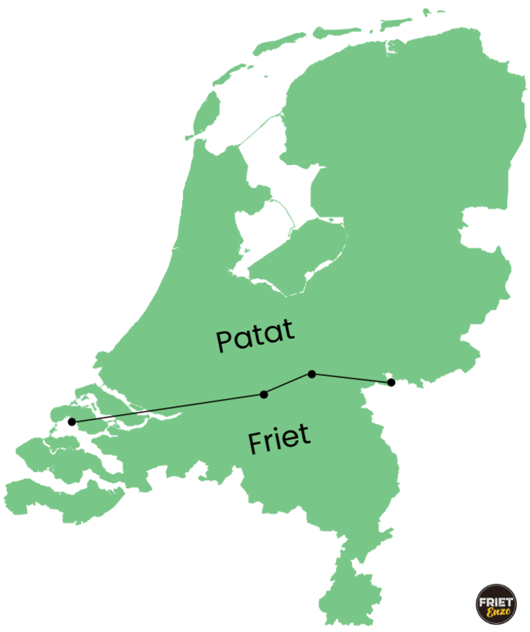 Is het friet of patat? - Friet enzo