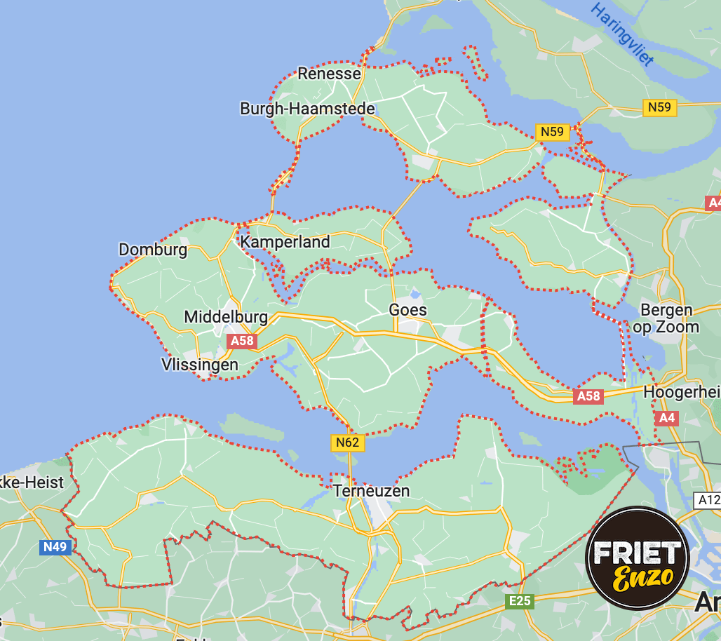 Frietkraam huren in Zeeland | Friet enzo Frietwagens in Zeeland
