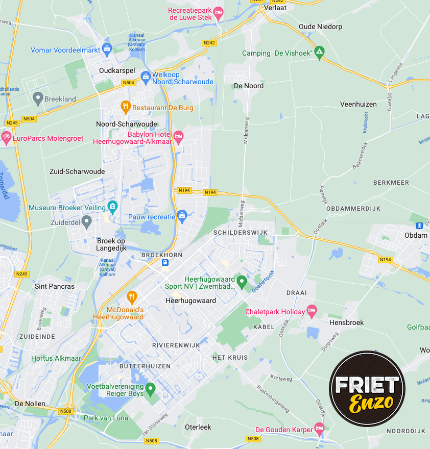 Patatkraam huren in Heerhugowaard | Friet enzo Frietwagens