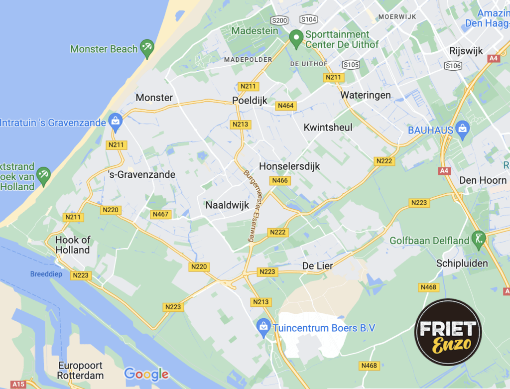 Patatkraam huren in het Westland | Friet enzo Patat op locatie